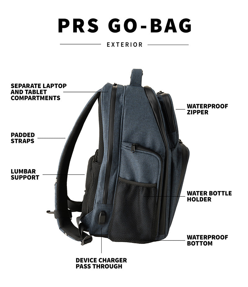 PRS "Go-Bag" Musicians Backpack – PRS Guitars West Street East Accessory Store