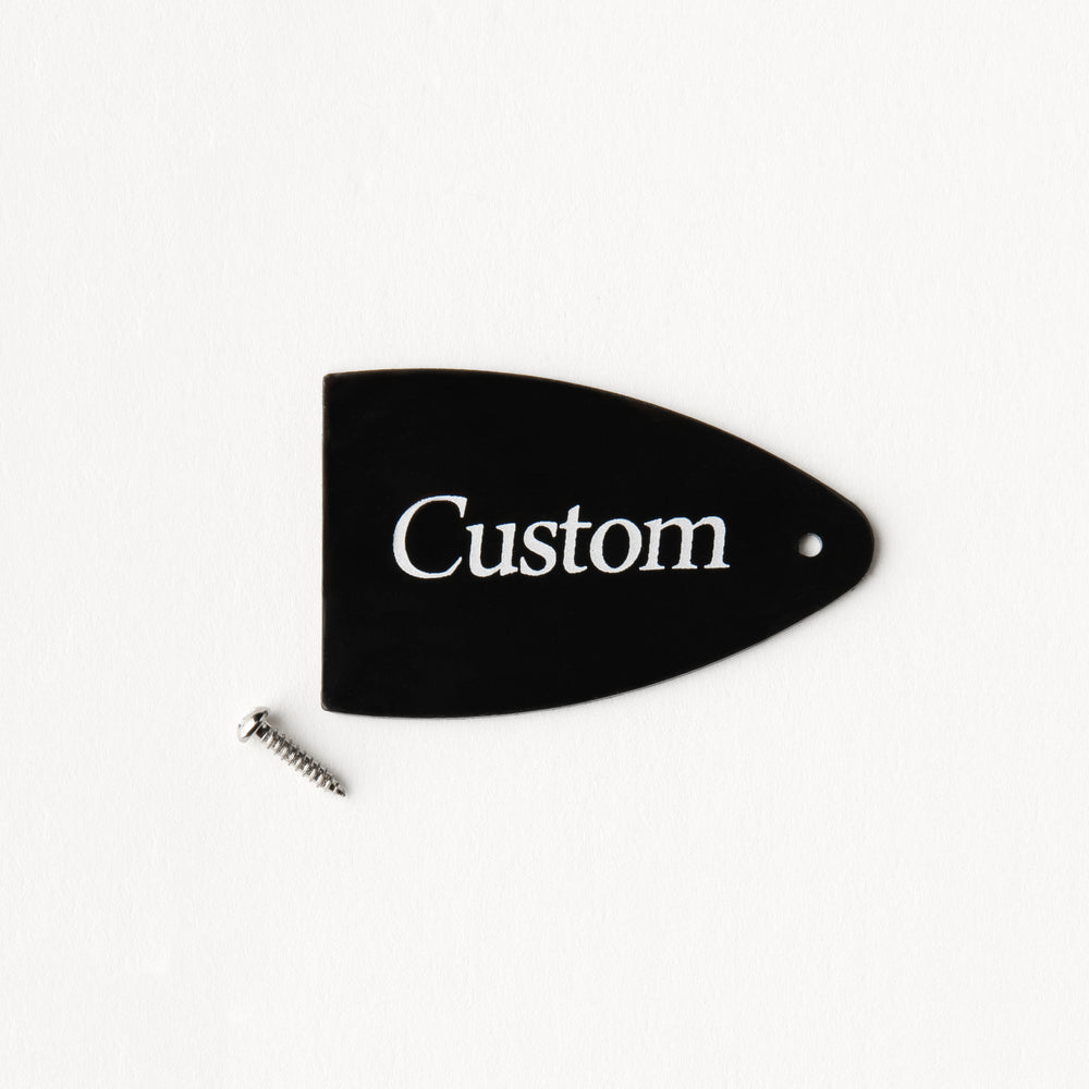 PRS Truss Rod Cover, Black Plastic, SE Series – PRS Guitars West Street ...